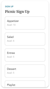 Sign Up Forms — Cheddar Up