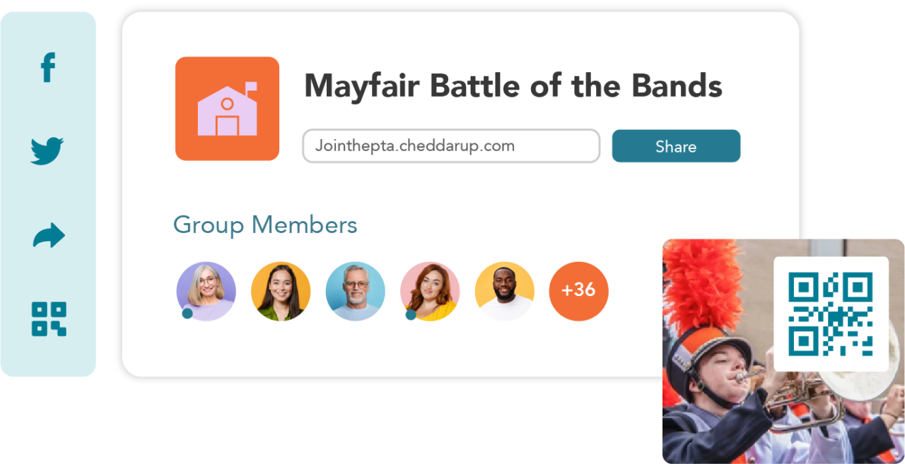 Event management made easy with Cheddar Up